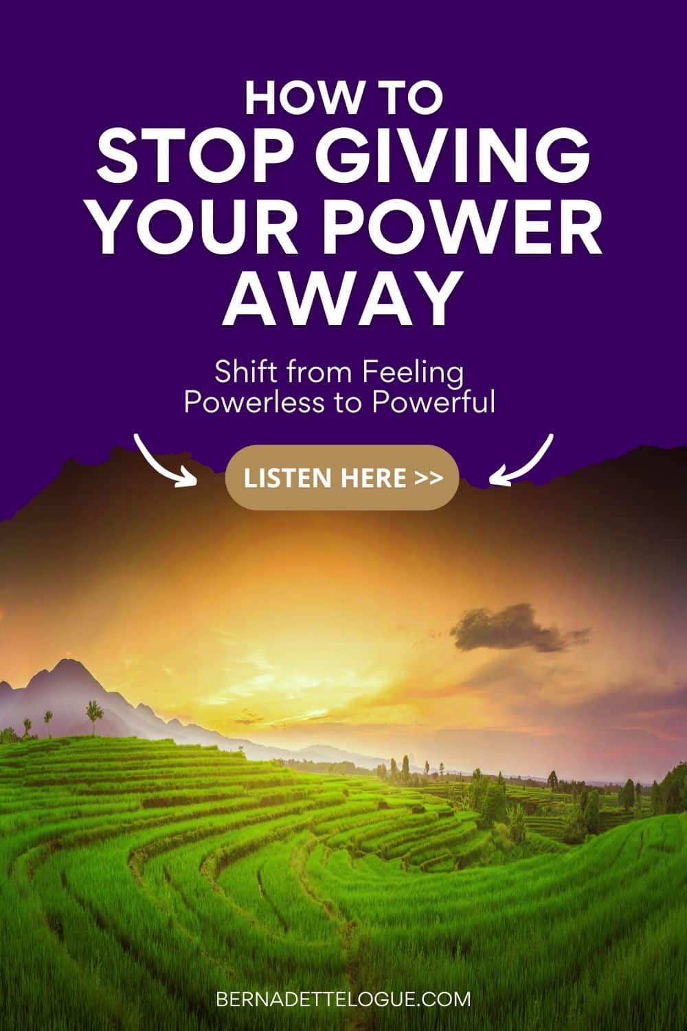 Podcast Episode 18: Giving Your Power Away? How to Shift from Feeling ...